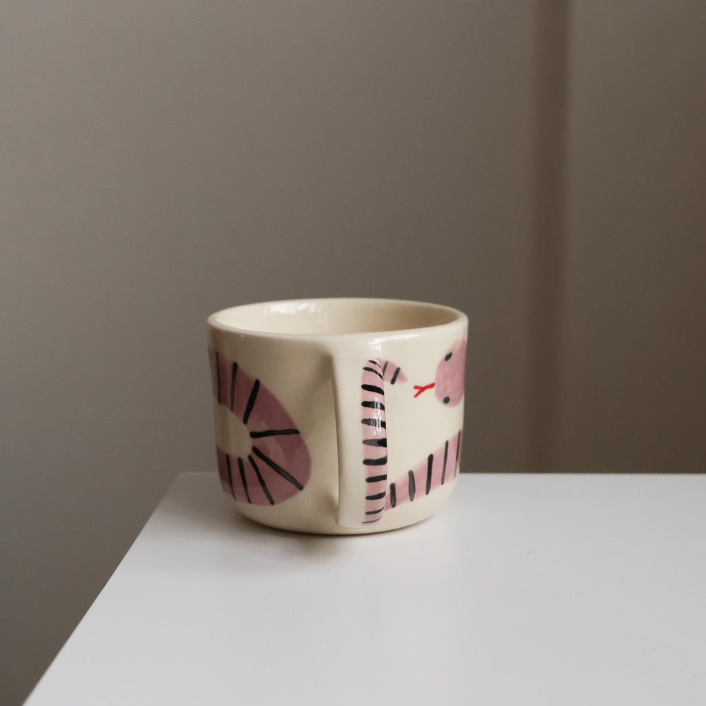 Serpent mug – Helen Levi Ceramics